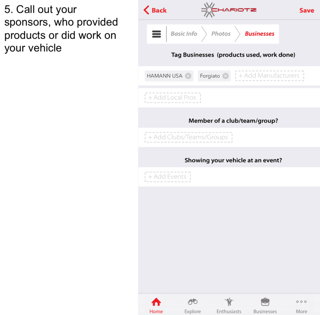 Create a Car Show Display History Map of your Vehicle - Chariotz